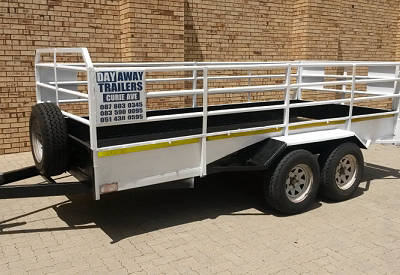 Multi-Purpose Open Double Axle Trailer